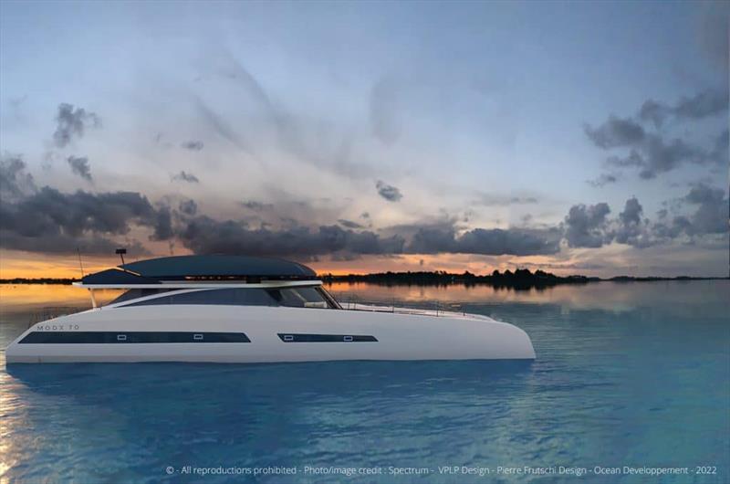 MODX 70 catamaran - Official launch