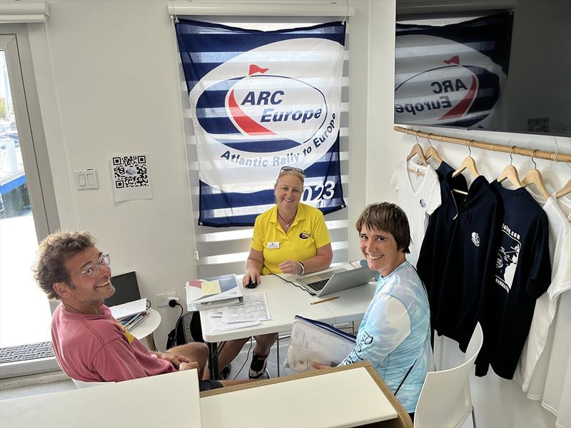 ARC Europe participants are “All White” in St Maarten