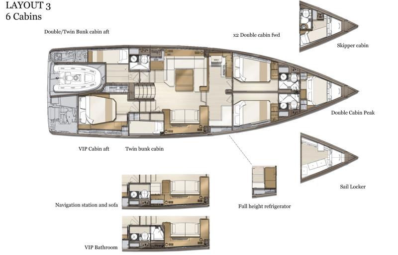 Sailboat Cabin Layouts