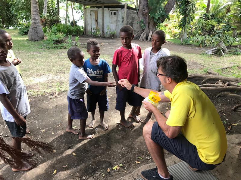 A glowing volcano welcomes World ARC 2019-20 to Vanuatu