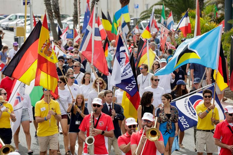 ARC 2022 - Parade of flags for the 37th Atlantic Rally for Cruisers